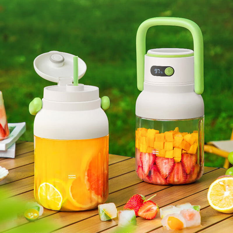 Multifunctionele Draadloze Blender - Oplaadbaar met Grote Inhoud – foxhoss